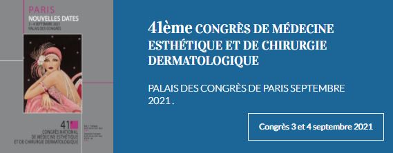 Medflixs - 41ème Congrès De Médecine Esthétique Et De Chirurgie Dermatologique - SFME 2020